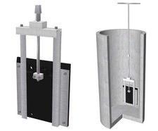 ASA manhole and hydrobrake penstock - 200mm | Althon