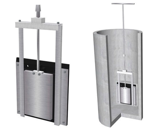 ASA manhole and hydrobrake penstock - 250mm | Althon