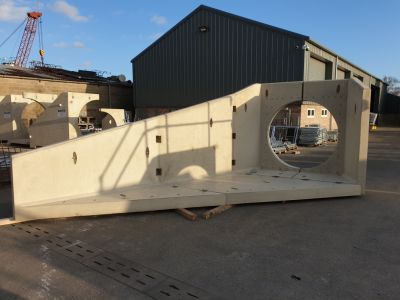 Images for Angled precast concrete headwalls