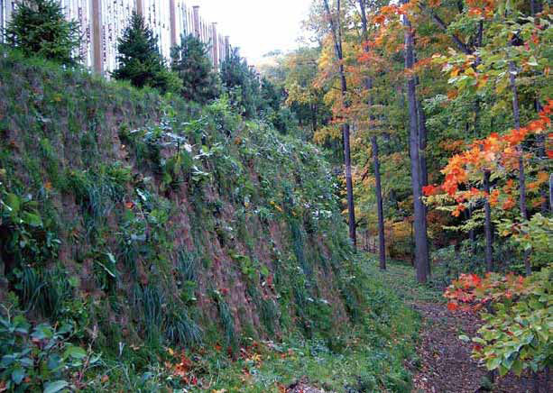 Geoweb® Earth Retention System (MSE Wall) | Greenfix Soil Stabilisation ...