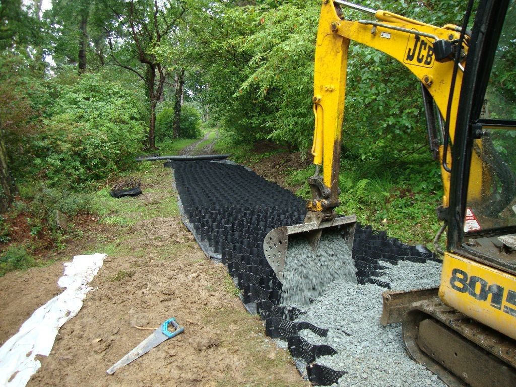 Images for Geoweb® Tree Root Protection - Case Study Bodnant Garden