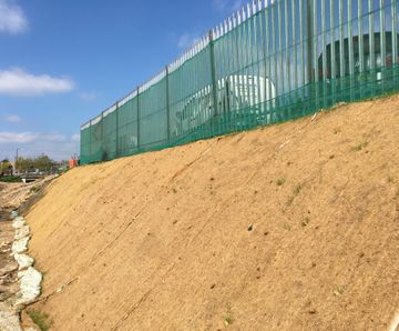 Seeded erosion control mats | EXTERNAL WORKS