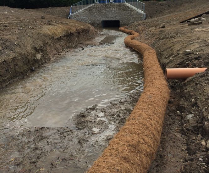 Coir Rolls | Greenfix Soil Stabilisation & Erosion Control