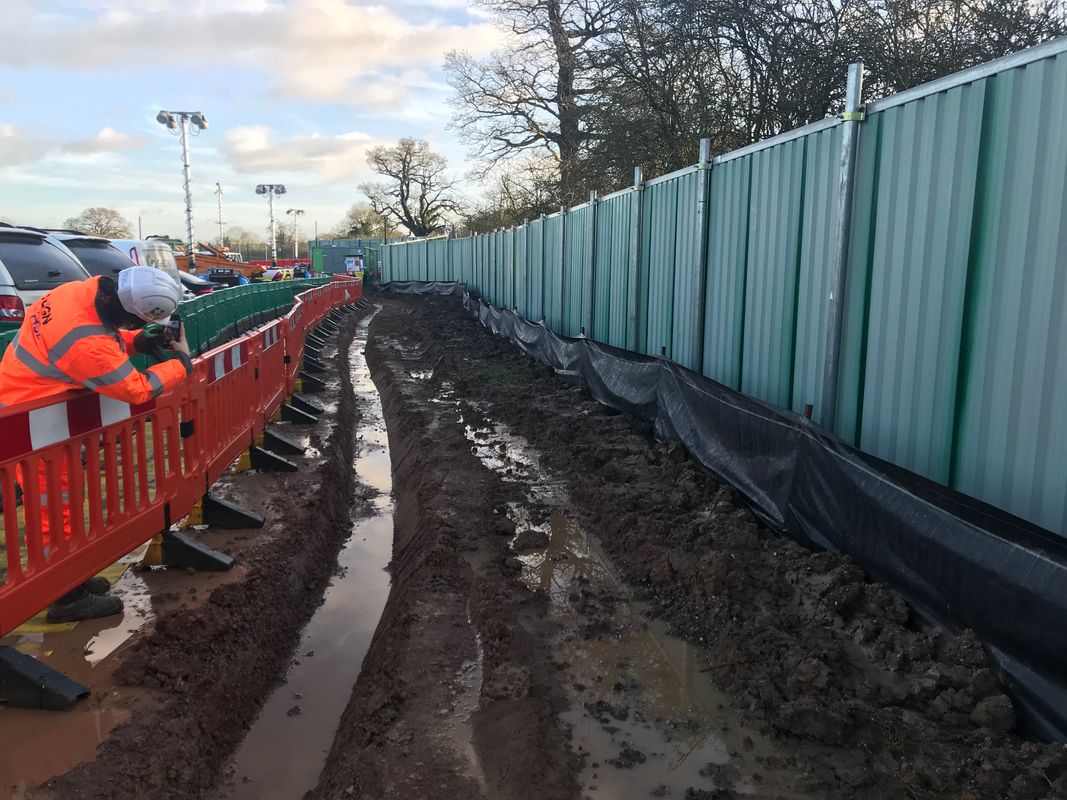 Sediment control fences for construction sites | Images