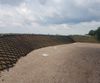 Erosion control for a steep sloped bund in Warwickshire | Greenfix Soil ...