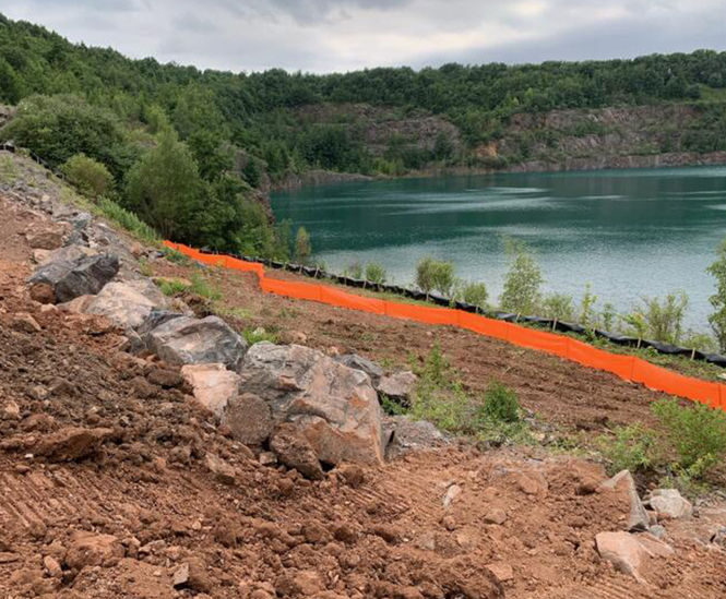 Sediment control fences for construction sites | Greenfix Soil ...