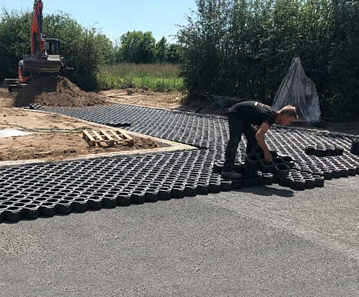 Park Pave - high-strength recycled and recyclable plastic paver | Images