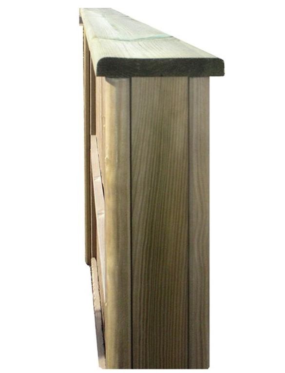 Jakposts - slotted timber posts for panel fencing | Jacksons Fencing ...