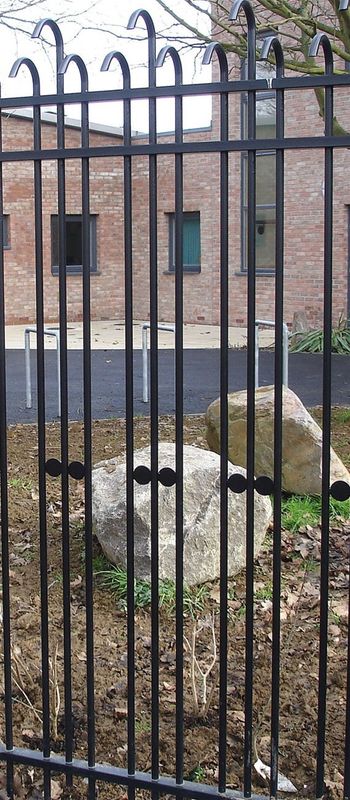 Images for Tri-Guard vertical bar fencing systems