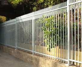 Barbican® Extra vertical bar security fencing | Jacksons Fencing | ESI ...