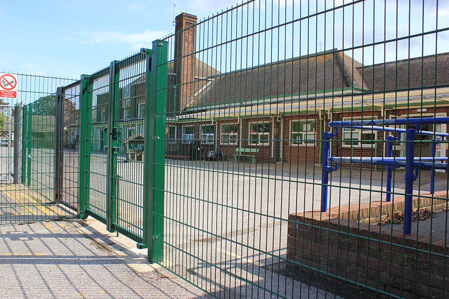 New fencing and gates provide security at primary school | Images