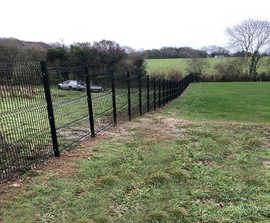 EuroGuard® Regular mesh fencing secures school perimeter | Jacksons ...