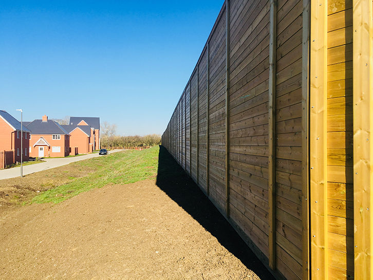 Jakoustic® Reflective acoustic fencing | Jacksons Fencing | ESI ...