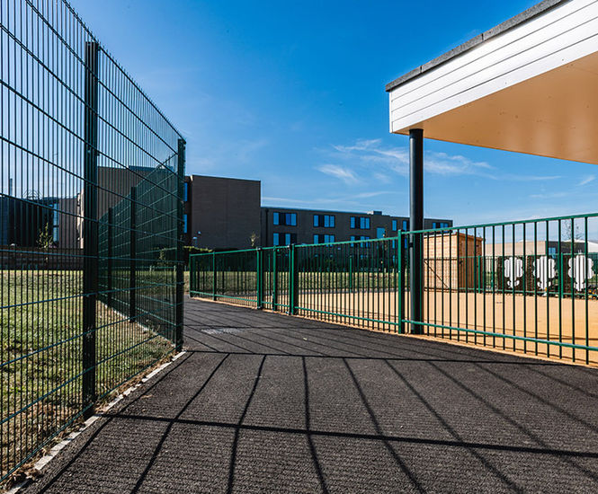 Secure perimeter and sports fencing for primary school | Jacksons Fencing