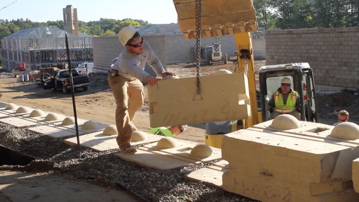 Redi-Rock™ modular retaining wall system | Images