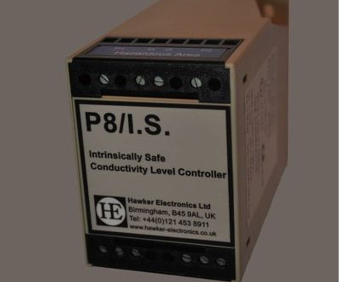 P8/IS Intrinsically Safe Conductivity Level Controller | Hawker Electronics