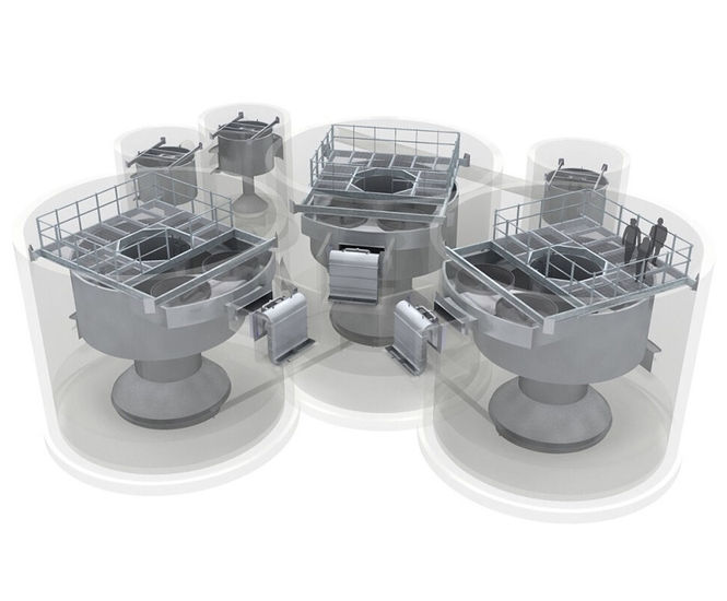 Storm King® Overflow hydrodynamic vortex separator and screen | Hydro ...