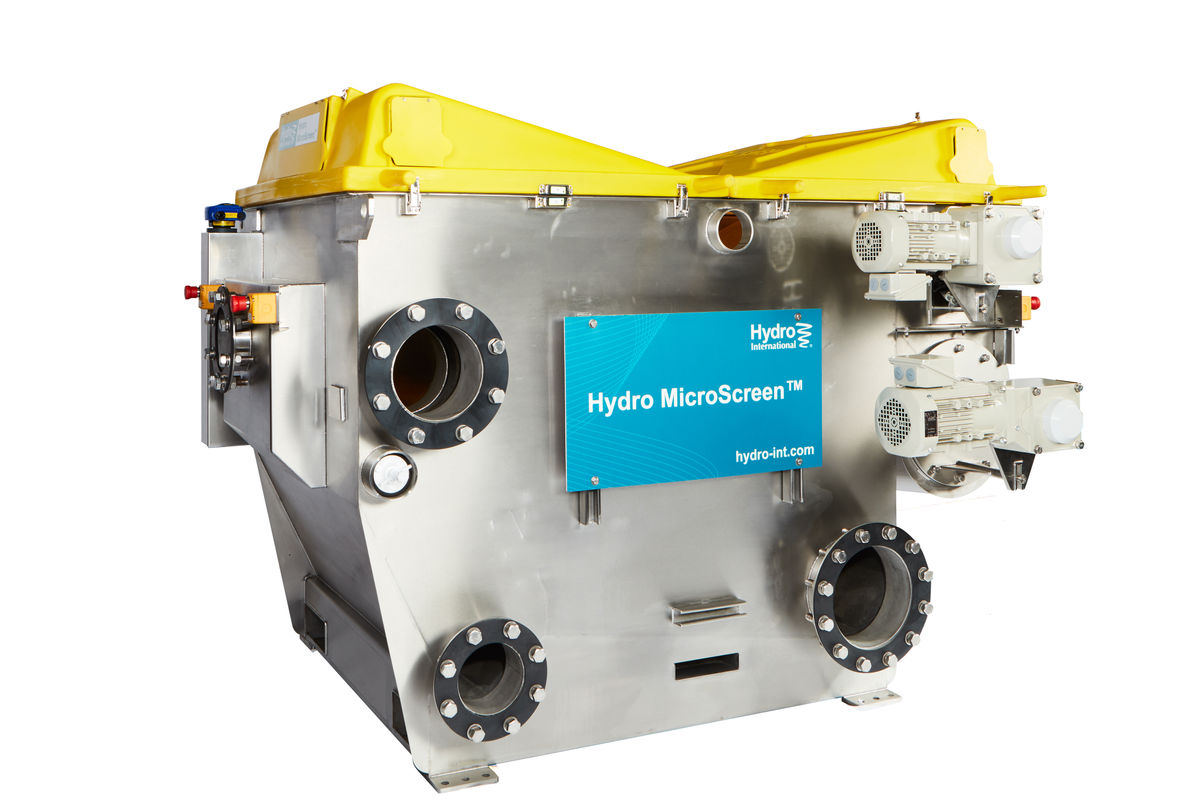 Hydro MicroScreen™ for solids removal from wastewater | Images