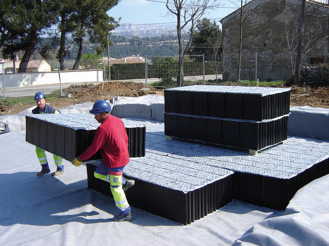 Stormcell® geocellular stormwater storage system | Images