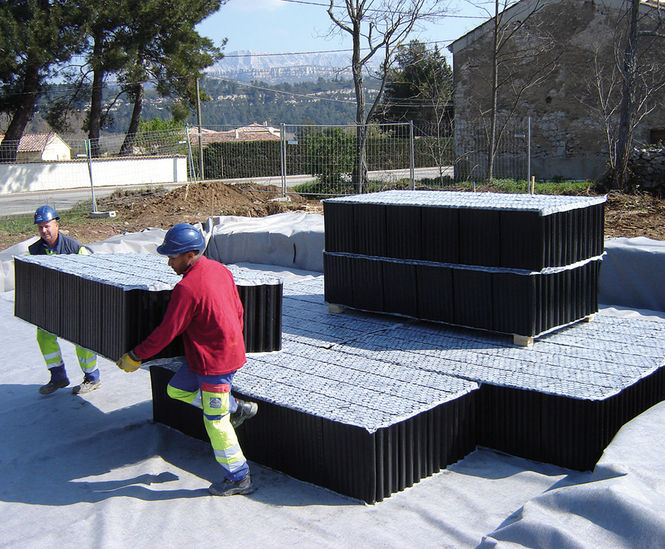 Stormcell® geocellular stormwater storage system | Hydro International