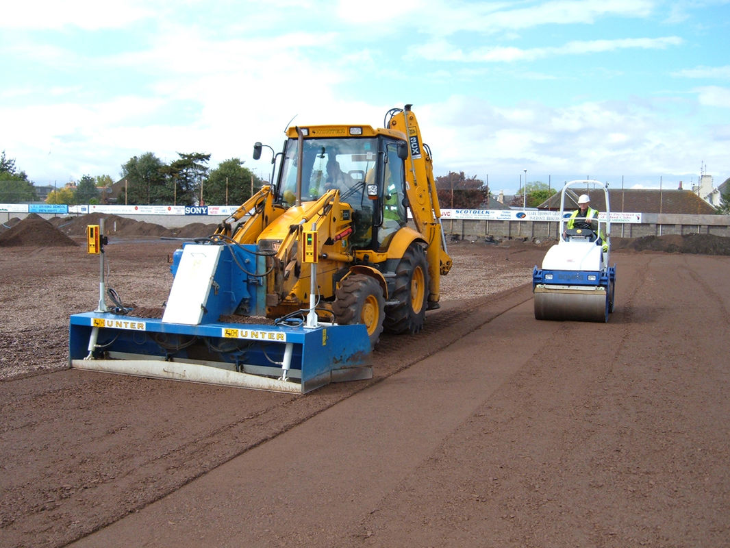 Images for Synthetic football pitch installation