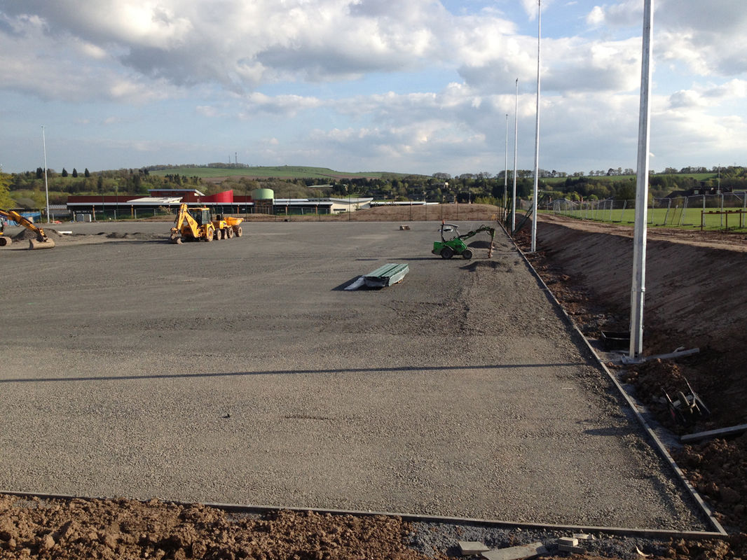 Images for Synthetic football pitch installation