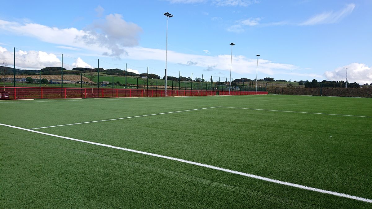 Images for Synthetic football pitch installation