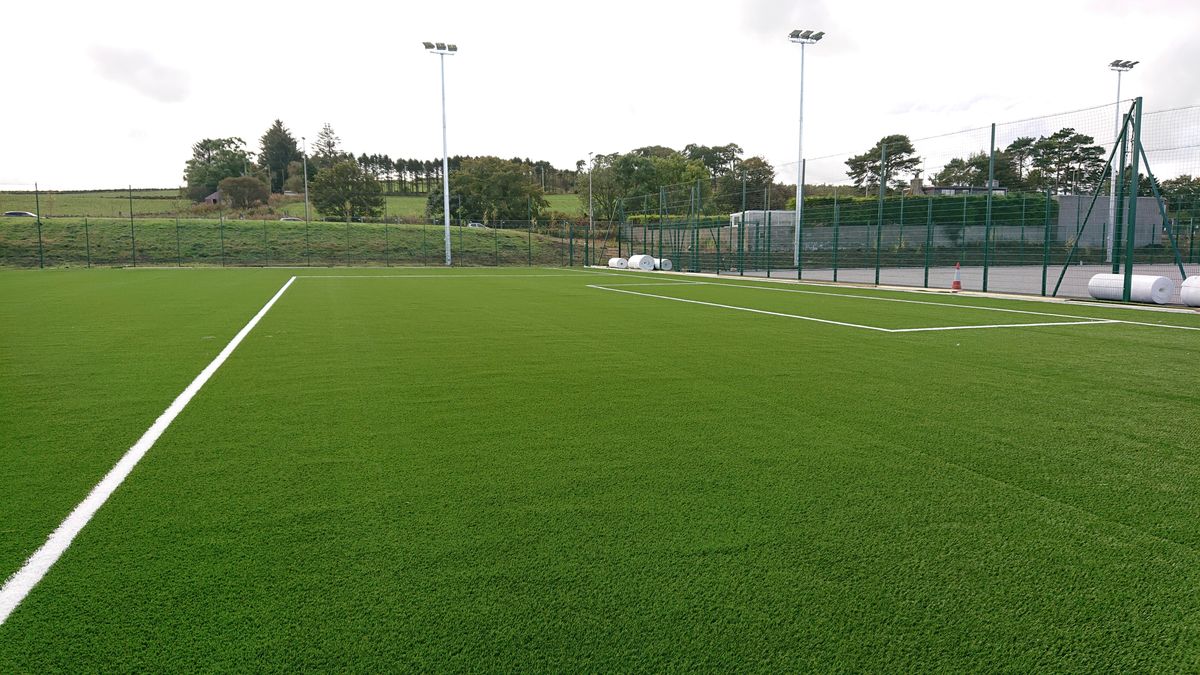 Images for Synthetic football pitch installation