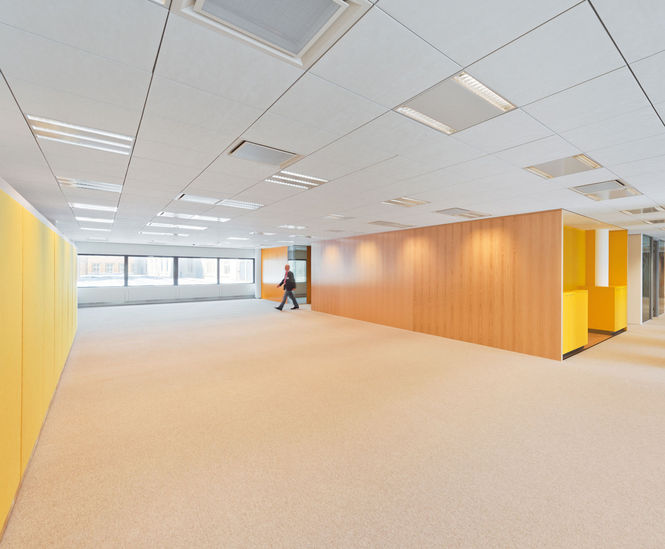 Techstyle ceiling panel at Netherlands' Defence Ministry | Hunter ...