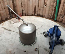 'Flushing bell' installation for United Utilities | ELIQUO HYDROK