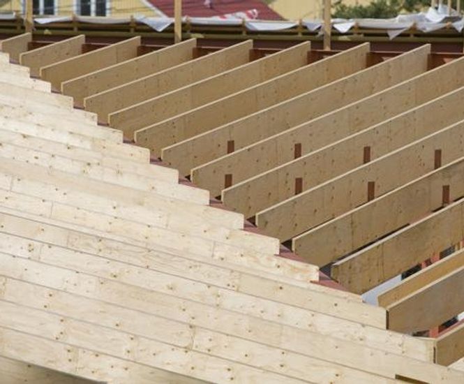 Kerto-QP LVL roof beam | Metsä Wood UK