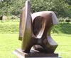 Epsilon 2.5m-high bronze sculpture for Marchmont House | Keith McCarter