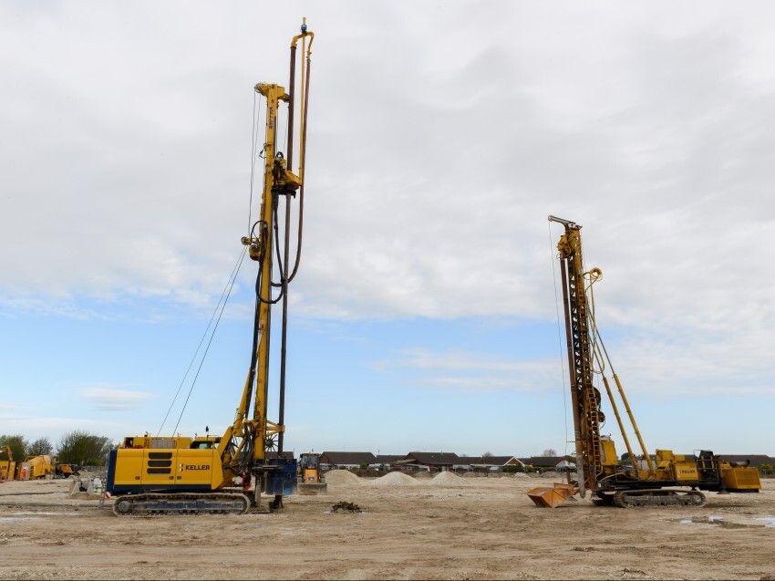 Mixed modulus columns CMM® - ground improvement | Images