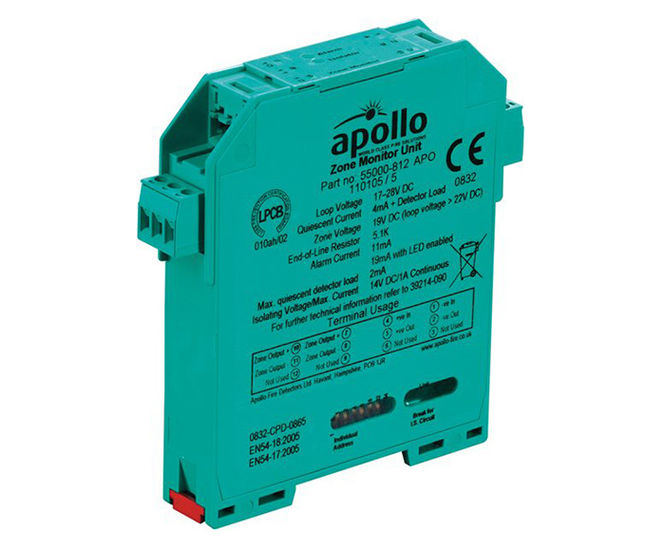 Interfaces DIN-Rail zone monitor | Apollo Fire Detectors
