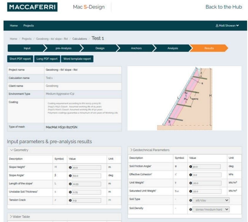 Images for Mac S-design software: surface stabilisation