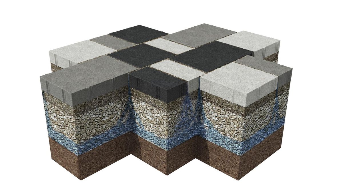 Conservation X Priora - permeable concrete paving | Images