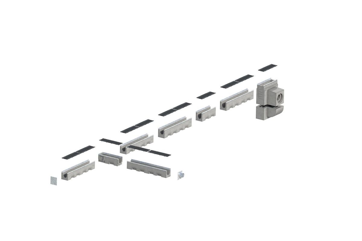 Drexus 100 - low capacity linear drainage system | Images