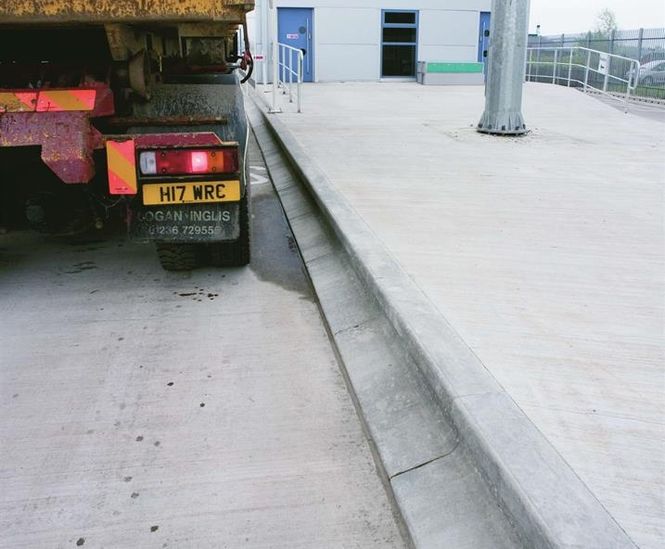 Titan high-containment concrete kerb | Marshalls
