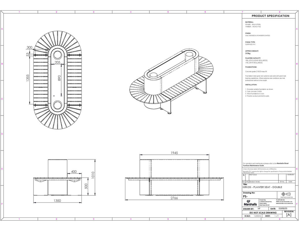 RhinoGuard® Kirkos single hoop seat HVM certified | Images