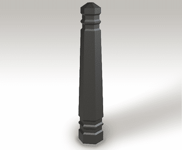 Cast iron bollards | EXTERNAL WORKS