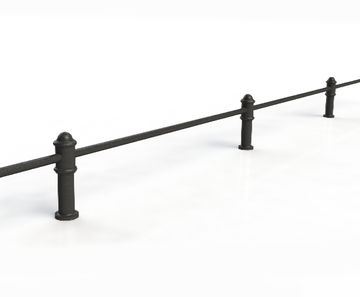 Cast iron post and rail | EXTERNAL WORKS