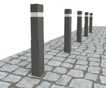 Reflective bollards | EXTERNAL WORKS