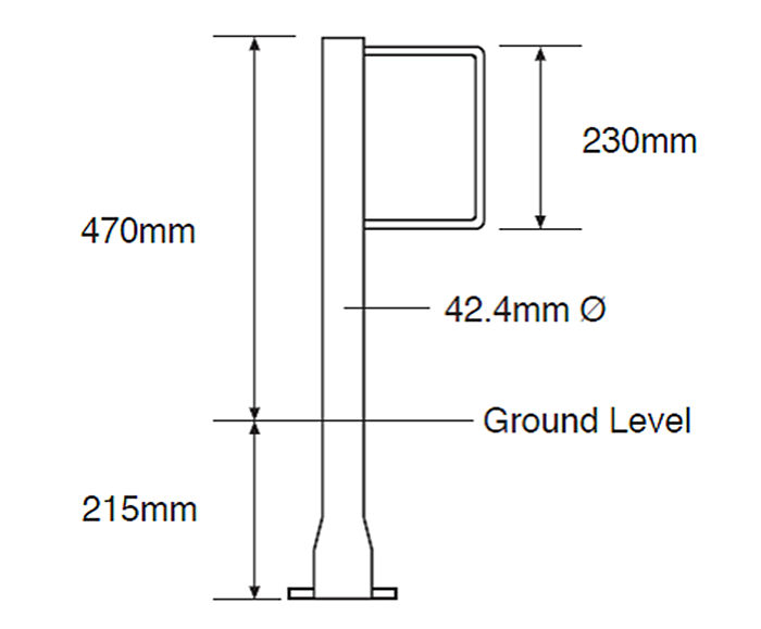 Images for ASF 8012 (8013) stainless steel cycle stands