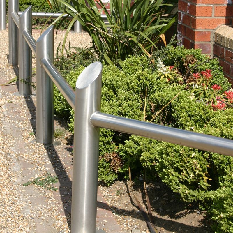 Images for ASF protective post and rail systems