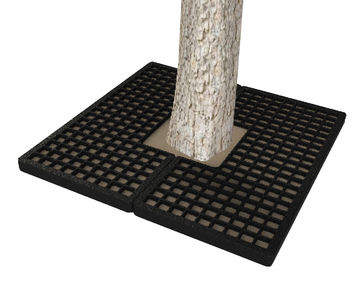 Tree grilles with integral lighting | EXTERNAL WORKS