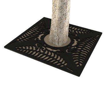 Tree grilles with integral lighting | EXTERNAL WORKS