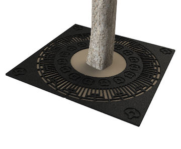 Tree grilles with integral lighting | EXTERNAL WORKS