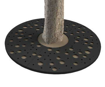 Circular tree grilles | EXTERNAL WORKS