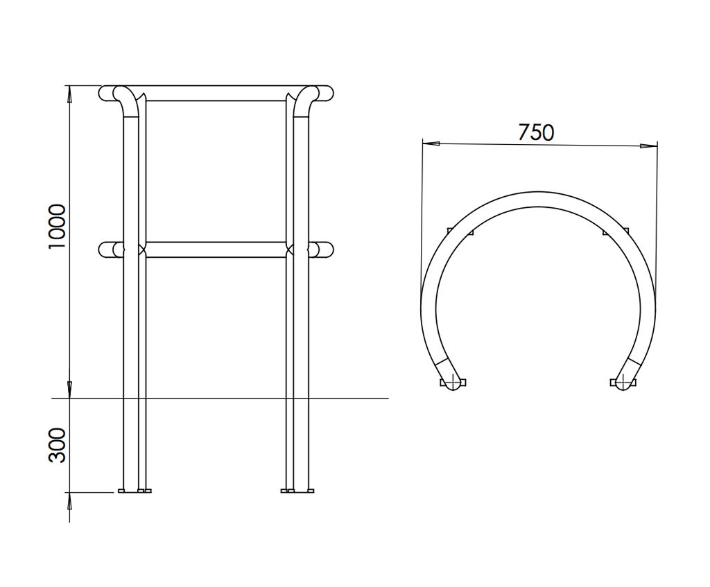 ASF 8500C light column protector | Architectural Street Furnishings ...