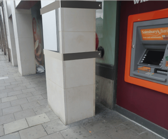 ASF stone pillar protectors / buffer rails | Architectural Street ...